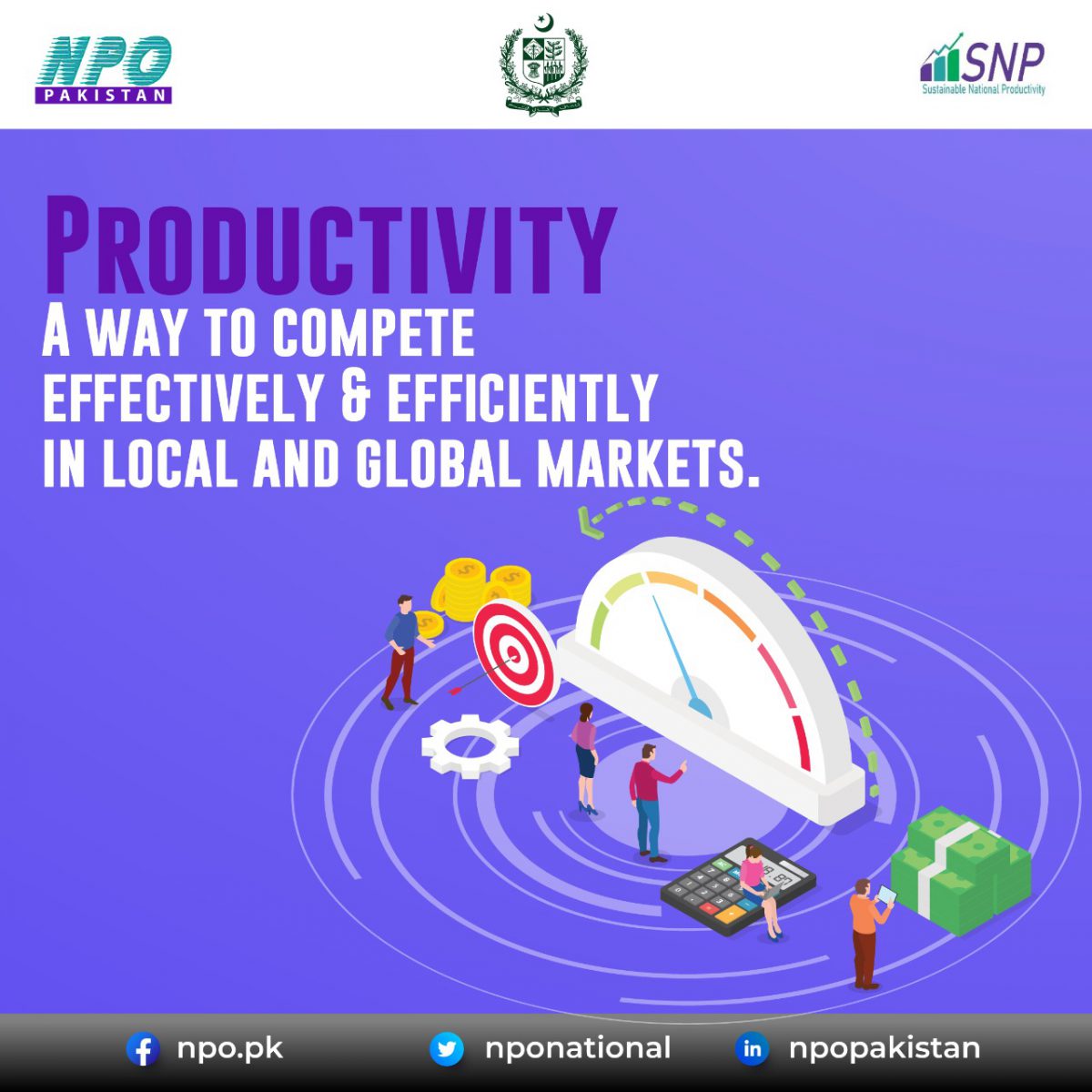 Productivity Posters – National Productivity Organization (NPO) Pakistan