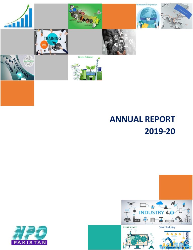 NPO Annual Reports – National Productivity Organization (NPO) Pakistan